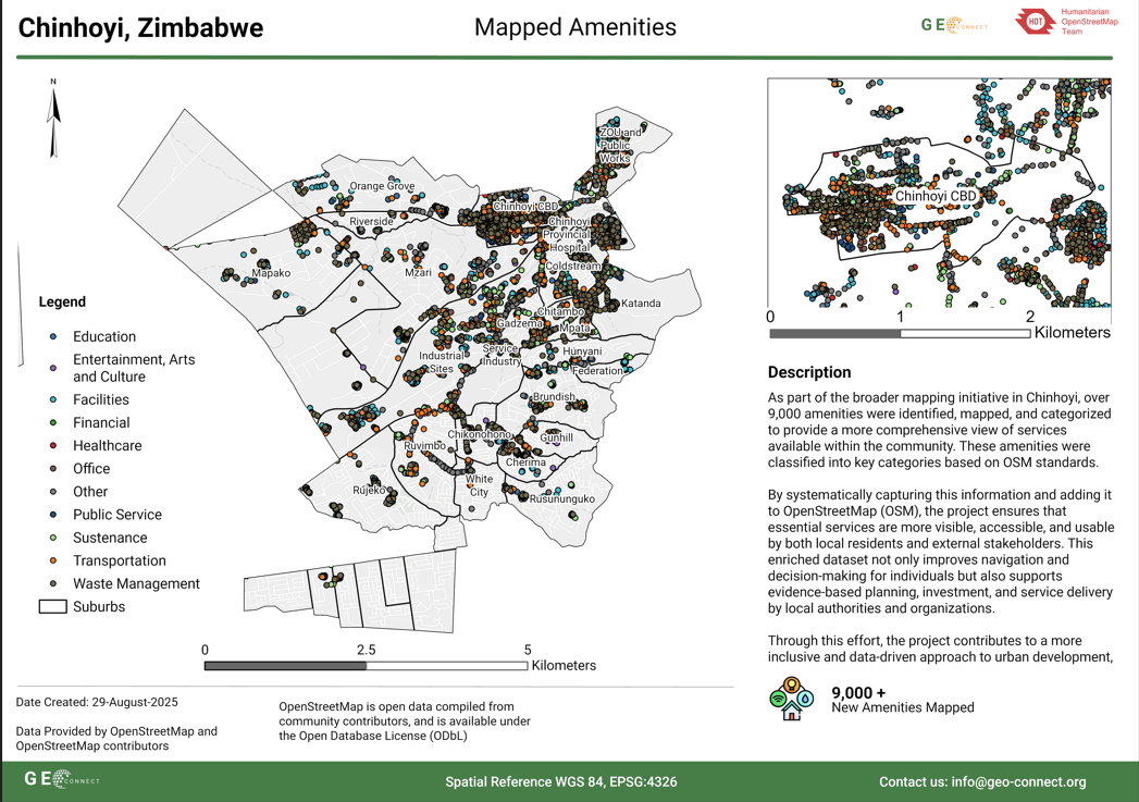 Map Store - Zimbabwe Geoportal